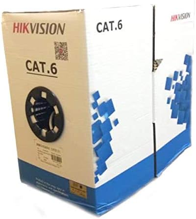Hikvision CAT-6 UTP Cable (Network Cable) 305 Meters White : Buy Online ...