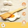 Amazon.com: Cool Fried Egg Spoon Rest-Handmade Ceramic Cooking Spoon ...