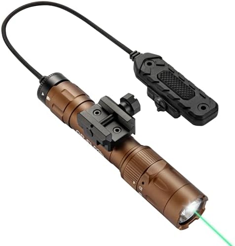 Amazon.com: 3000 Lumen Aluminum Tactical Flashlight with Laser Combo ...