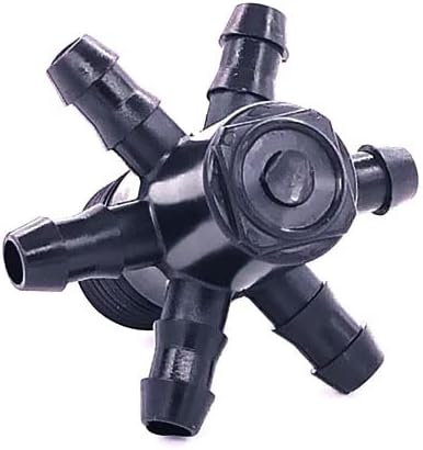 Maple Sap Tubing Fitting, 6-way star connector for 5/16" tubing & 3/4 ...