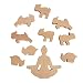 Amazon.com: Genuine Fred Goat Yoga Wooden Stacking & Balance Game ...