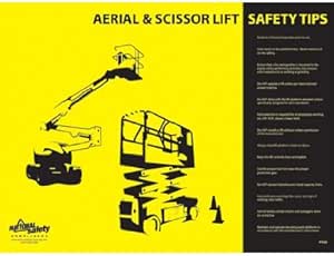 National Safety Compliance Aerial and Scissor Lift Safety Poster ...