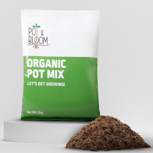 Pot And Bloom Organic Pot Mix| Fertilizer Mixed Soil| Soil Mixture for ...