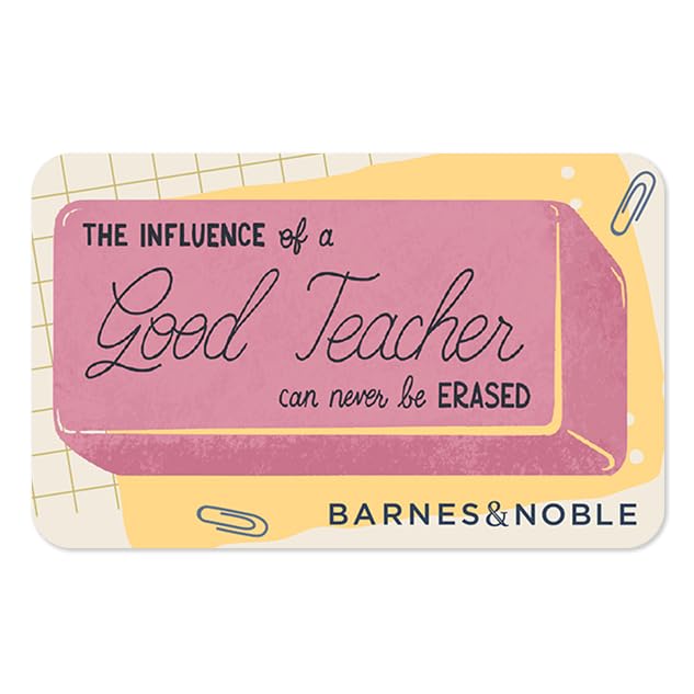 Amazon.com: Barnes & Noble Teacher eGift Card : Gift Cards