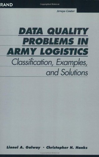 Amazon | Data Quality Problems in Army Logistics: Classification ...
