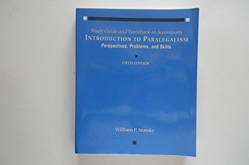 Introduction to Paralegalism: Perspectives, Problems, and Skills ...
