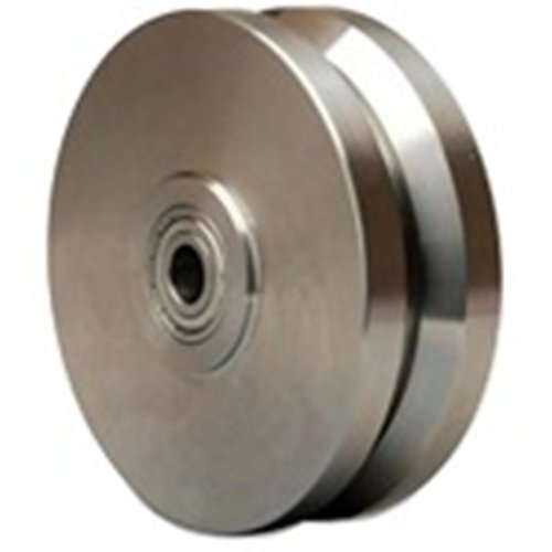 Hamilton W-620-SVB-1/2 6" X 2" stainless v-groove wheel, precision ball ...