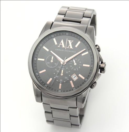 Amazon.co.jp: 【ARMANI EXCHANGE/アルマーニエクスチェンジ】並行輸入品 注目のオールガンメタリック・カラー。メンズ ...