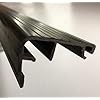 Trim-to-Fit Fixed Vinyl Sill Cap Replacement Threshold 36.5" Single in ...