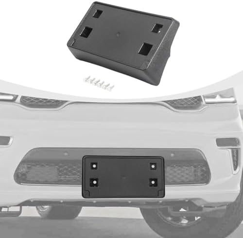 Amazon.com: RAZPOY for Durango License Plate Holder, Front Bumper ...