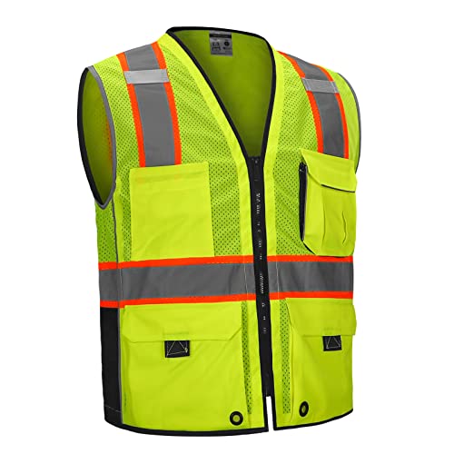 Snapklik.com : SKSAFETY 10 Pockets Professional Level Safety Vest ...
