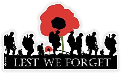 2 Pack - We Remember Soldiers Showing Respect and Gratitude Remembrance ...