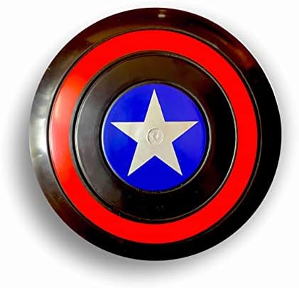 Buy Partyzon Black Stealth Capt American Kids Little Hero Plastic ...