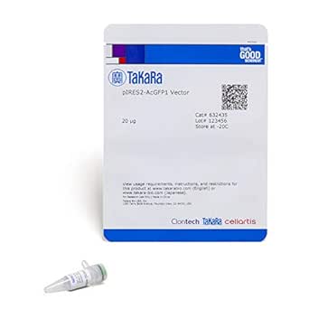 Amazon.com: pIRES2-AcGFP1 Vector (Takara Bio Cat. No. 632435) : Industrial & Scientific