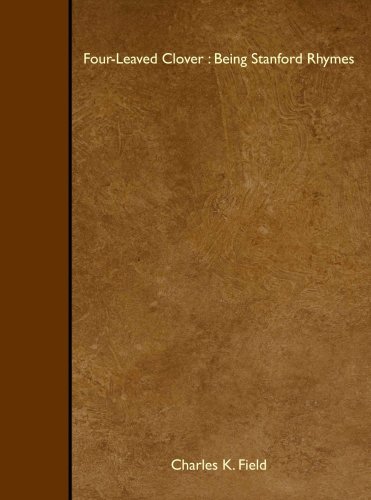Four-Leaved Clover : Being Stanford Rhymes : Amazon.in: Books