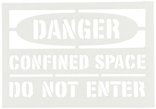 SmartSign-ST-0158-FS "Danger - Confined Space, Do Not Enter" Reusable ...