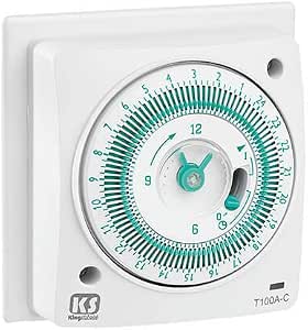 T100A-C Kingshield 24HR Mechanical 240V Mains 16A Timer : Amazon.co.uk ...