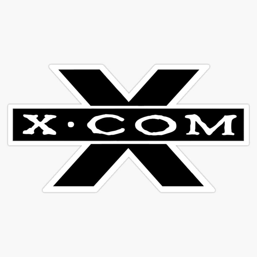 Amazon.com - XCOM Classic Logo Bumper Sticker Vinyl Decal 5"