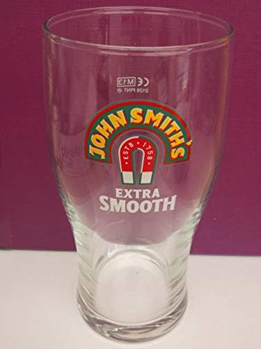 John Smith's Pint Glasses. JOHN SMITHS EXTRA SMOOTH PINT GLASS CE 20oz ...
