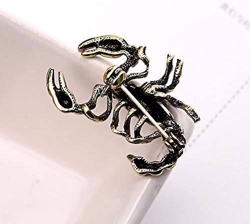 Amazon.com: Vintage Scorpion Brooch Pin, AILUOR Fashion Animal Scorpio ...