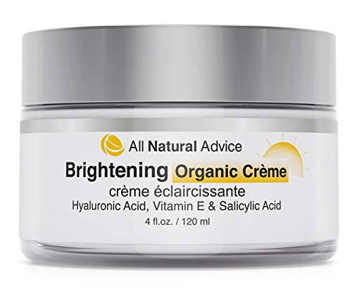 All Natural Advice Brightening Cream, Rejuvenating Moisturizer for Face ...