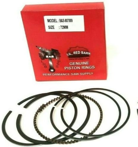 Amazon.com: Lil Red Barn Piston Ring Set Compatible with Briggs ...