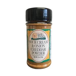 Amazon.com : Stello Foods Spices - Sour Cream & Onion Powder 2.0 oz ...