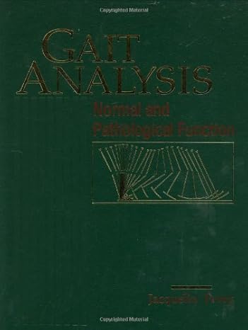 Amazon | Gait Analysis: Normal and Pathological Function | Perry ...