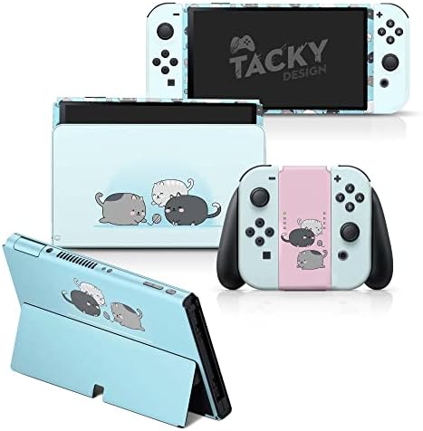 Amazon.com: Tacky Design Chubby Cats Skin Compatible with Nintendo ...
