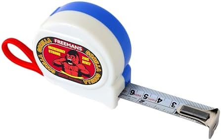 FREEMANS GORILLA 5m:19mm Steel Inchi Pocket Measuring Tape with ...