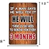 Amazon.com: Rogue River Tactical Funny Sarcastic Man Metal Tin Sign ...