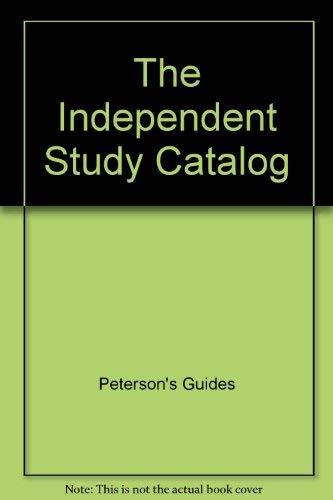 Amazon | The Independent Study Catalog | Peterson's Guides | College Guides