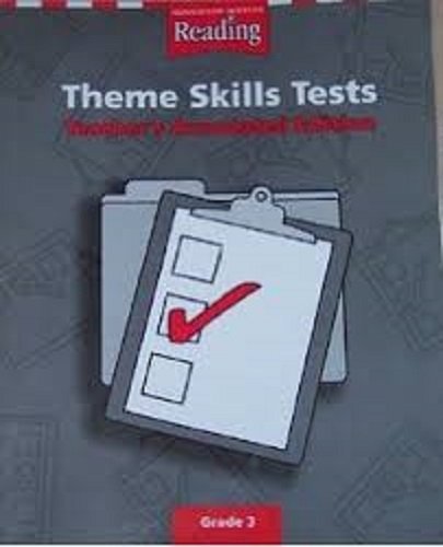 Houghton Mifflin Reading: The Nation's Choice: Theme Skills Tests Level ...