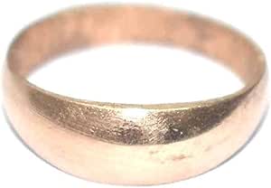 Pure Copper Ring Tambe ka Challa Energized Casting Tamba Ring for Men ...