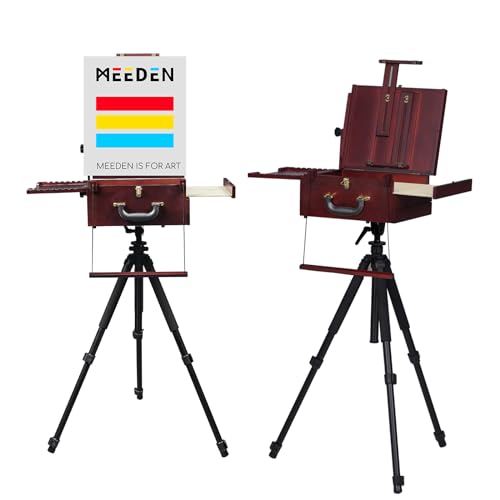 Snapklik.com : MEEDEN Plein Air Easel, French Easel, Outdoor Easel ...