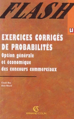 Exercices Corriges De Probabilites. Option Generale Et Economique Des ...