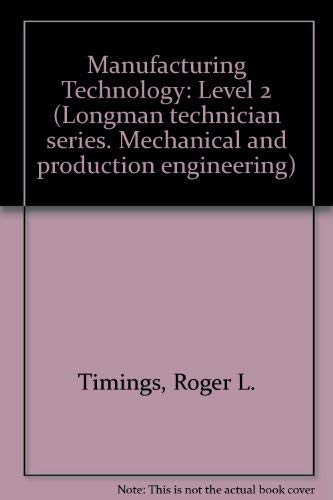 Buy Manufacturing Technology: Level 2 Book Online at Low Prices in ...