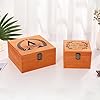 Amazon.com: Cooayyaooc Personalized Keepsake Memory Box Custom Name ...