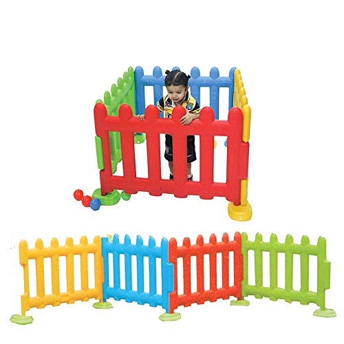 Buy TOY PARK Colored Fence Toy for Kids (4 PCS.), 2.5 ft Height Online ...