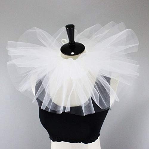 Amazon.com: Yulakes 1PCS Retro Tulle Mesh Renaissance Elizabethan Neck ...
