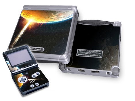 Gameboy Advance GBA SP Modding Vinyl Tattoo Skin - World Killer ...