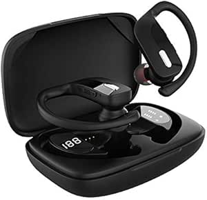 Amazon.com: Wireless Earbuds Bluetooth Headphones 48hrs Play Back Sport ...