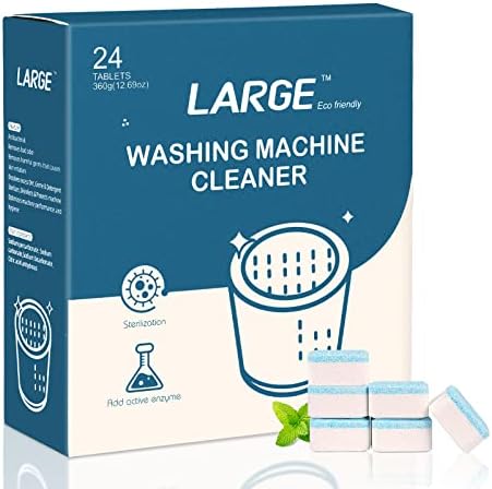 Amazon.com: Washing Machine Cleaner Tablets - 24 Tablets Fresh Washer ...