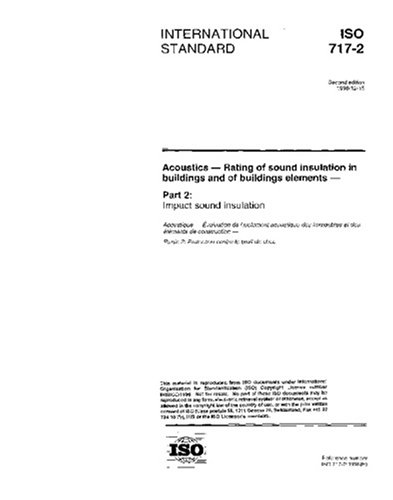 ISO 717-2:1996, Acoustics - Rating of sound insulation in buildings and ...