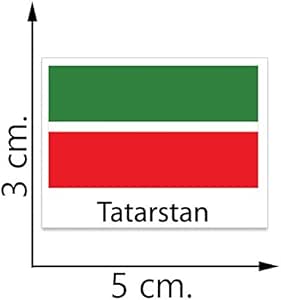 Amazon.com : Tatarstan Flag Temporary Tattoos Sticker Body Tattoo ...