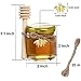 Amazon.com: TOOTO 30pcs Mini Hexagon Glass Jars with Wood Dipper and Bee, 1.5oz / 45ml Small ...