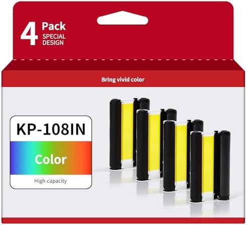 Amazon.com: Selphy CP1300 CP1500 Ink Cassette Compatible with Canon ...