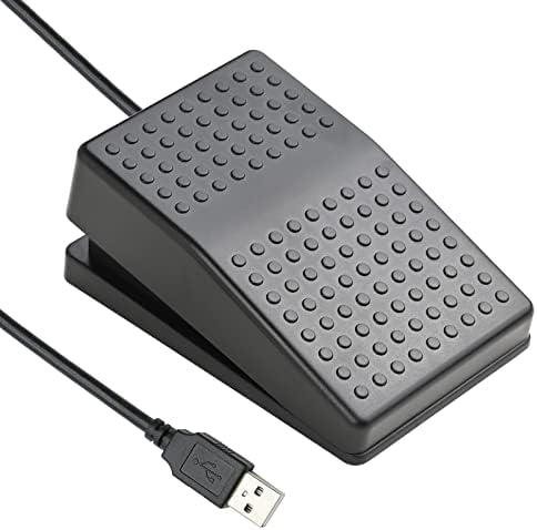 Amazon.com: [Upgraded] iKKEGOL USB Single Foot Pedal Optical Switch ...