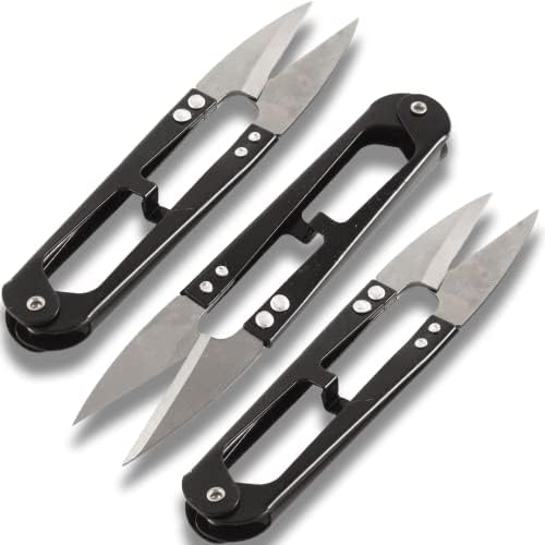 Beayuer Sewing Scissors Yarn Thread Cutter 4.1inch Mini Small Snips ...