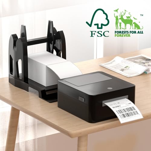 Snapklik.com : 1000 Labels Fanfold 4x 6 Direct Thermal Shipping Labels Self AdhesivePostage ...